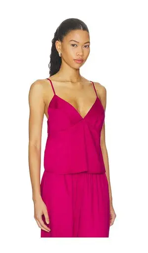 LESET Yoko Triangle Tank In Pink