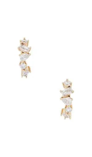Lili Claspe Mavis Huggies In Metallic