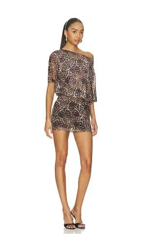 Superdown Olya Mini Dress In Multi
