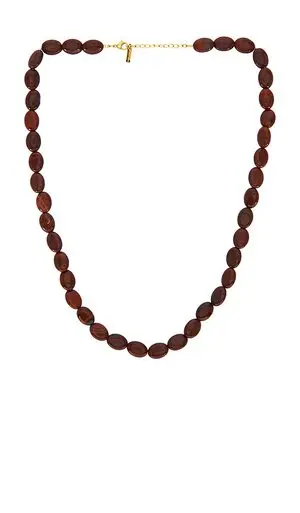 CASA CLARA Rivi Necklace In Red - Ruby