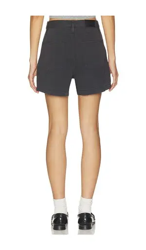 PISTOLA High Rise A-line Linen Shorts