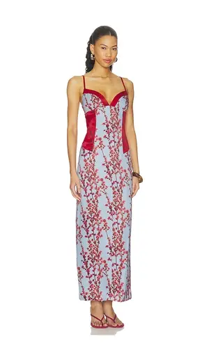 MUMA WORLD Sakura Mixed Celine Dress
