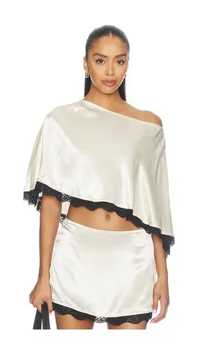 SNDYS. Zaley Poncho Top