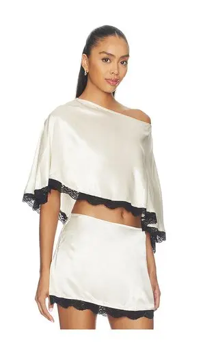 SNDYS. Zaley Poncho Top