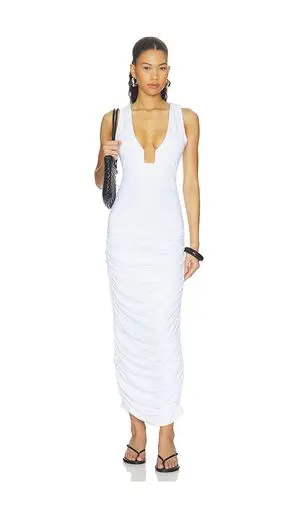Susana Monaco Gathered Tank Dress - Sugar