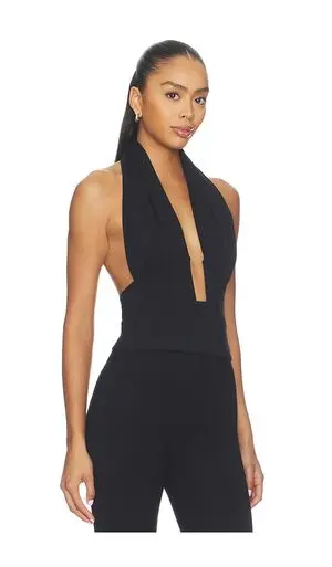 Susana Monaco Halter Gathered Top