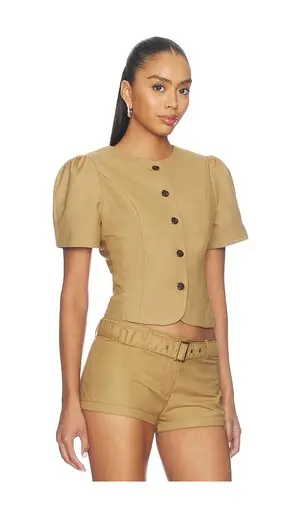 Lioness Femme Blouse In Brown