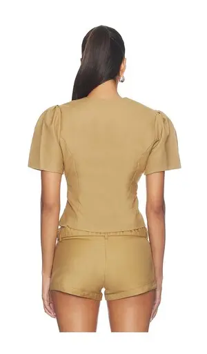 Lioness Femme Blouse In Brown