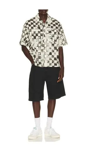 REPRESENT Pool Side Shirt In White