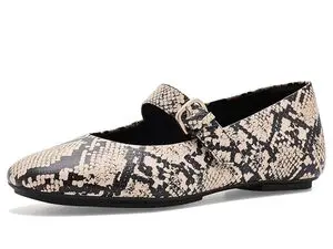 FITFLOP Delicato Snake Mary Jane Flats