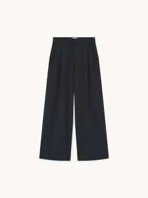 GWYN The Petite Palazzo Trouser | | Size - Navy