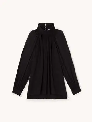 GWYN Chiffon Blouse | | Size - Black