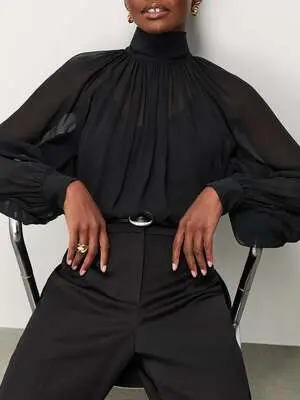 GWYN Chiffon Blouse | | Size