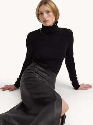 GWYN Sli Cashere Turtleneck | | Size