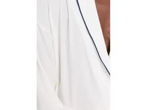 Eberjey Gisele Long Robe Pajama Sets Ivory/navy