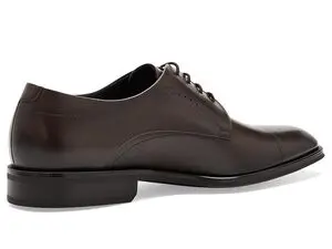 BOSS Derrek Leather Derby Shoes Shoes Dark
