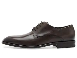 BOSS Derrek Leather Derby Shoes Shoes Dark