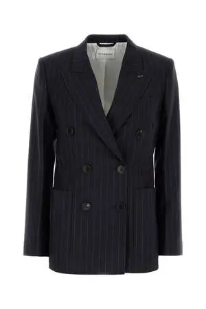 Givenchy Embroidered Wool Blazer - White