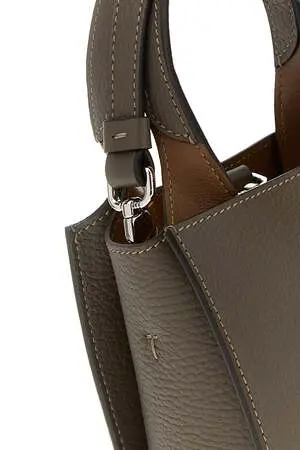 TOD'S Dove Leather Phone Holder