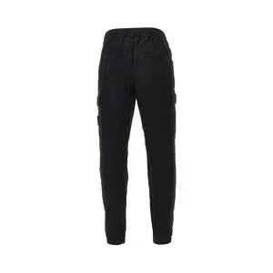Stone Island Cotton Cargo Pants With Logo Badge