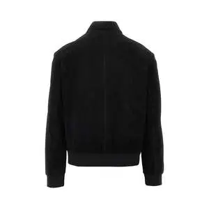 Gucci Suede Leather Bomber Jacket