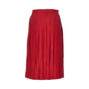 Gucci Jacquard Silk Midi Skirt