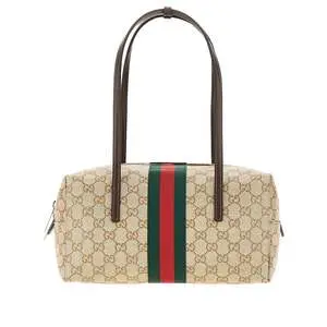 Gucci Medium Melrose Boston Bag - Beige