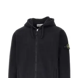 Stone Island Cotton French Terry Zip-up Hoodie