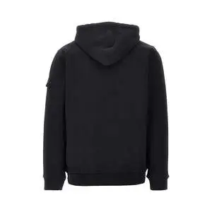 Stone Island Cotton French Terry Zip-up Hoodie