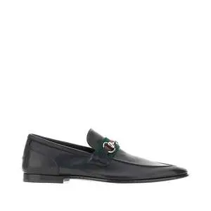 Gucci Leather Horsebit Loafers