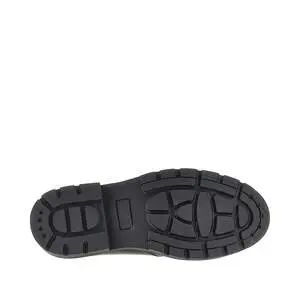 BIANCO Leather Moc-toe Lace-up Shoes