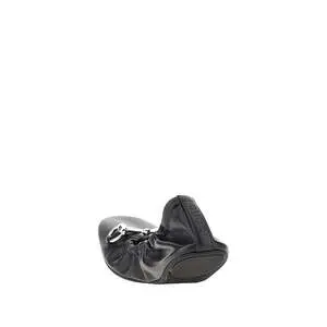 Gucci Prima Leather Ballerinas With Horsebit - Black