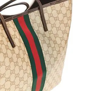 Gucci Gg Monogram Canvas Tote Bag