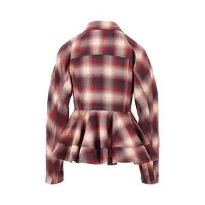 GANNI Cotton Flannel Check Shirt - Multicolor