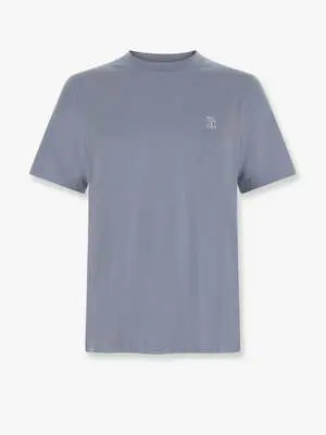 Brunello Cucinelli Cotton Tshirt - Blue