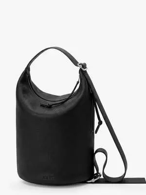 Loewe LOEWE Loop Leather Crossbody Bag Black