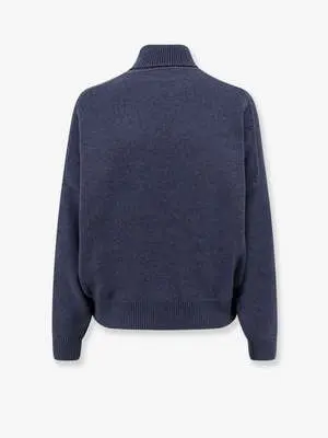 Brunello Cucinelli Cashmere Turtleneck With Monili Detail