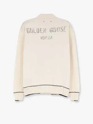 GOLDEN GOOSE Ribbed Cotton Sweater
