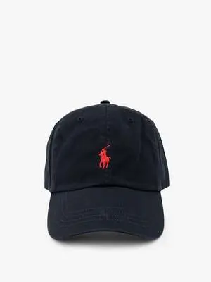 Polo Ralph Lauren Baseball Cotton Hat - Black