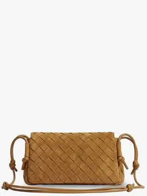 Bottega Veneta Suede Pouch - Brown