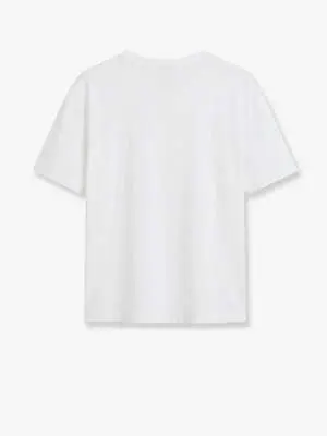 TOTEME Organic Cotton T-shirt With Embroidered Logo