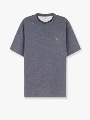 Brunello Cucinelli Cotton Tshirt - Grey