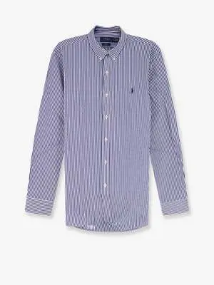 Polo Ralph Lauren Striped Cotton Shirt - Blue