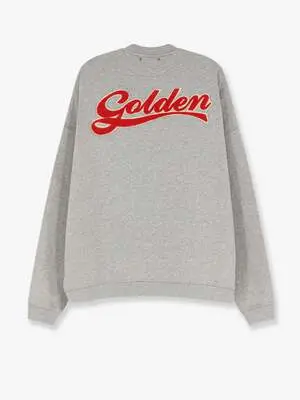 GOLDEN GOOSE Crew Neck Cotton Sweatshirt