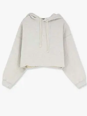 GOLDEN GOOSE Cotton Crop Sweatshirt