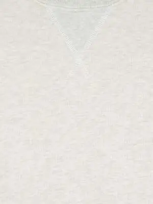 GOLDEN GOOSE Crew Neck Sweatshirt With Back Logo Detail