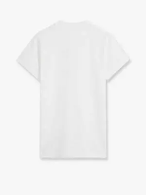 TOTEME Cotton V-neck Short Sleeve T-shirt