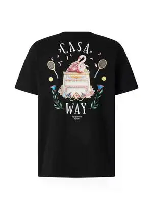 Casablanca Graphic-print Cotton T-shirt