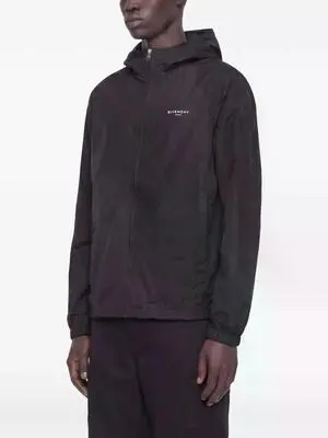 Givenchy Logo-print Hooded Windbreaker