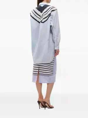 Brandon Maxwell Keegan Striped Shirt
